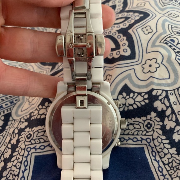 Michael Kors | Accessories | Michael Kors White Ceramic Watch | Poshmark